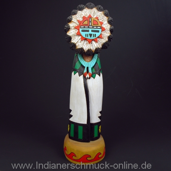 Hopi Tawa Sun Kachina Hopi Handarbeit